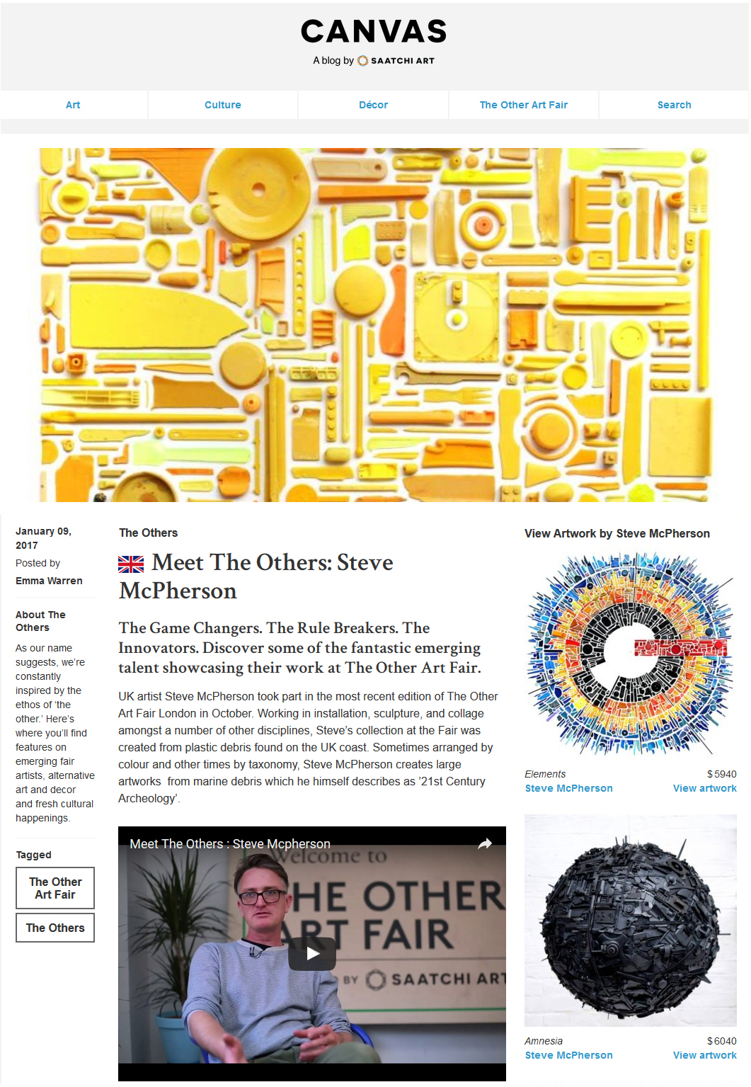 Canvas | Steve McPherson