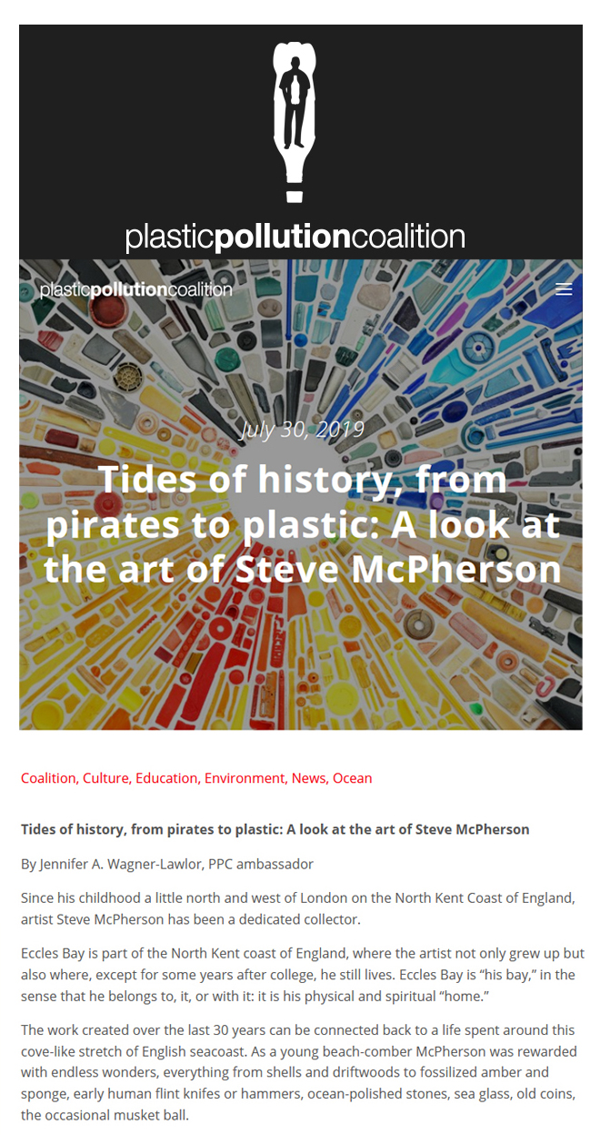 Plastic Pollution Coalition Article | Steve McPherson